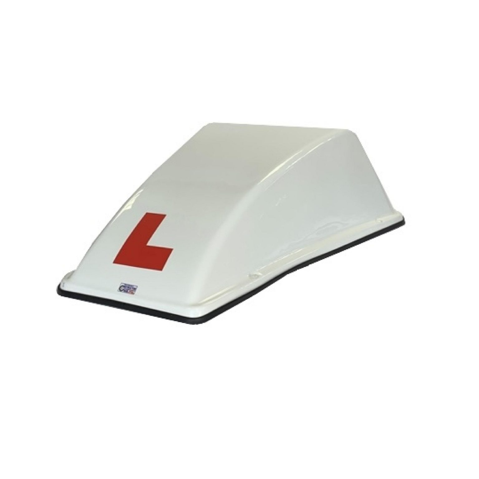 Customisable Aero Roof Box - White - Driving Instructor Hub